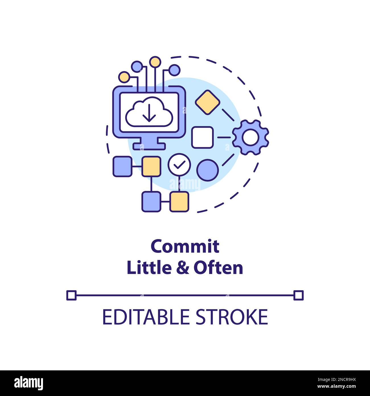 Little and often Stock Vector Images - Alamy