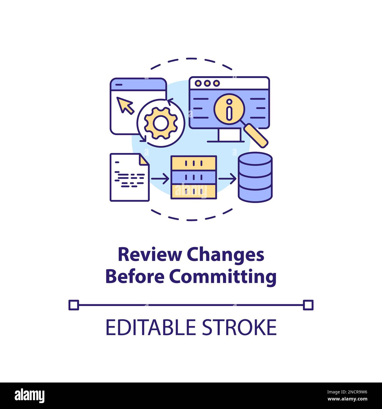 Review code Stock Vector Images - Alamy