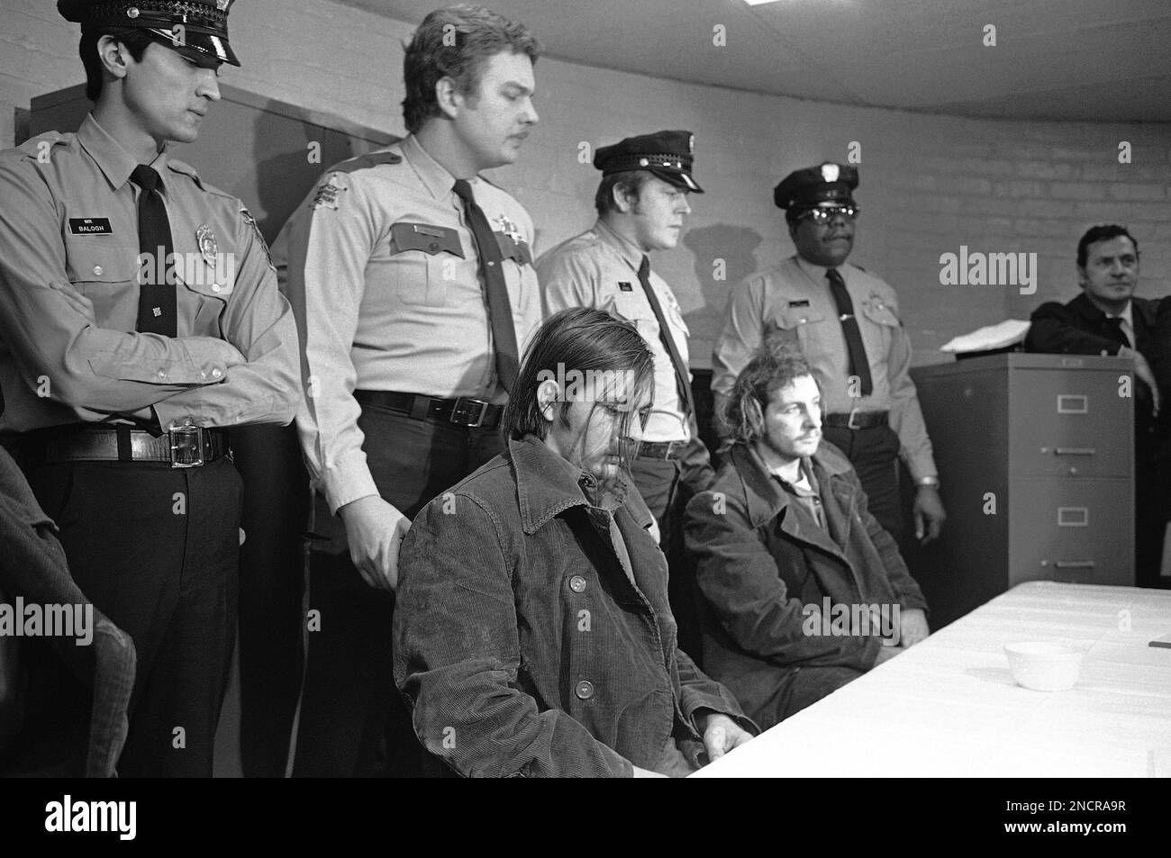 George E. Butler, left, and Stanley B. Hoss, two of four inmates of ...