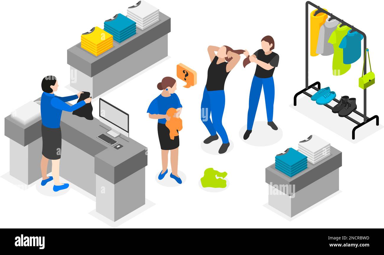 Business people in a queue Stock Vector Images - Alamy