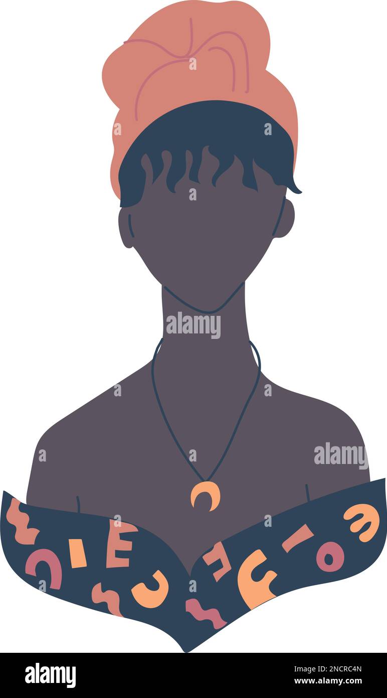 Black woman abstract illustration Stock Vector Image & Art - Alamy