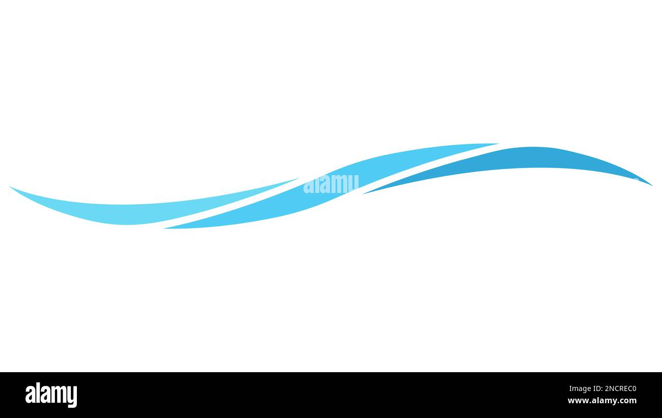 Swish wave swoosh, ocean water nature sea, blue splash bubbles Stock ...