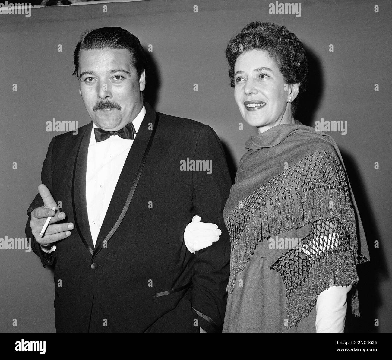 Director Frank Perry of the movie "David and Lisa" and his wife Eleanor ...