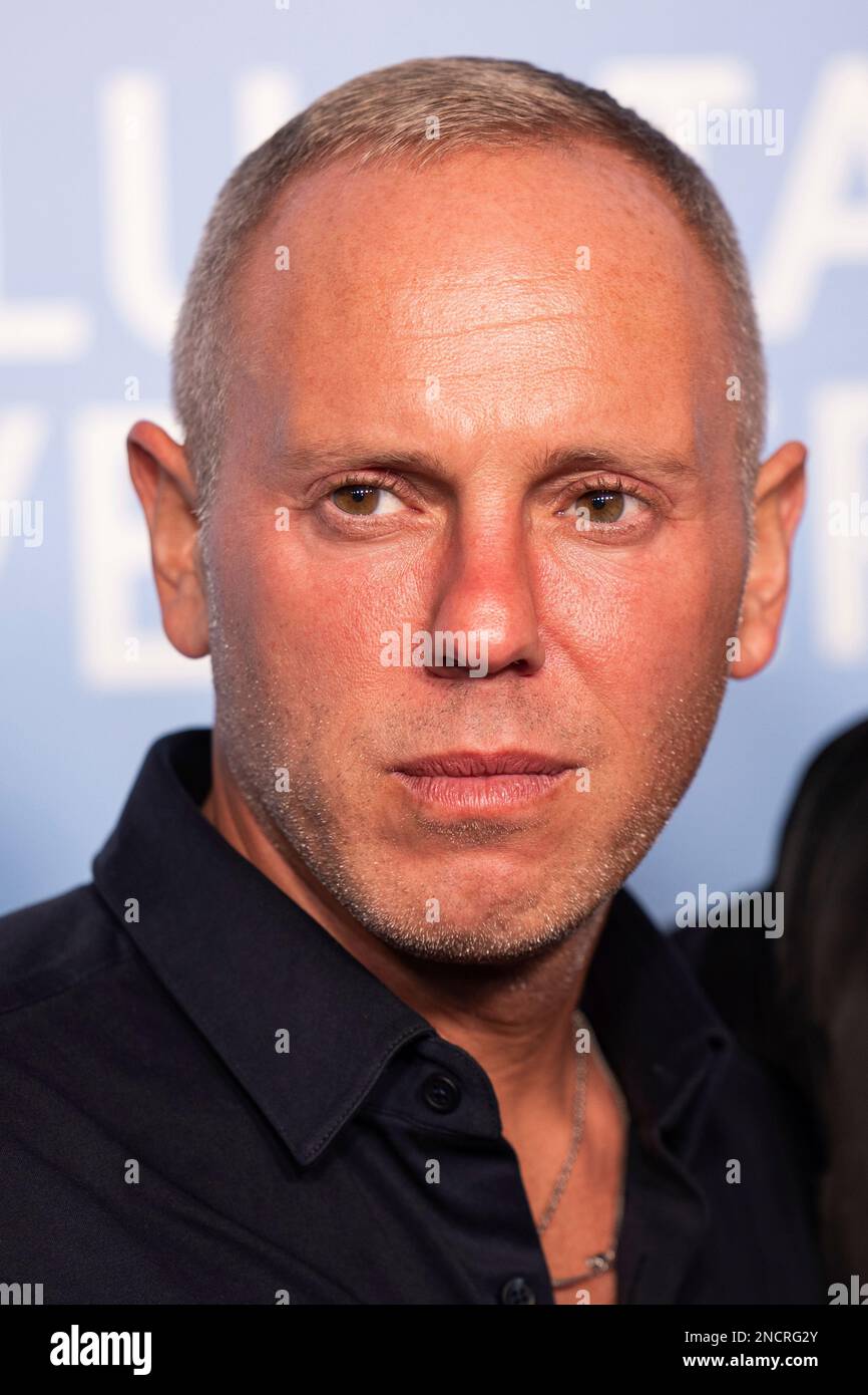Robert Rinder poses for photographers upon arrival for the premiere of ...