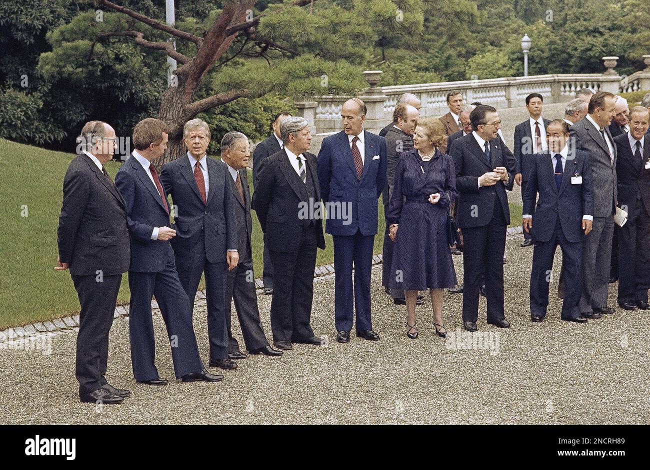 President Jimmy Carter with others in Tokyo on June 28, 1979. (AP Photo ...