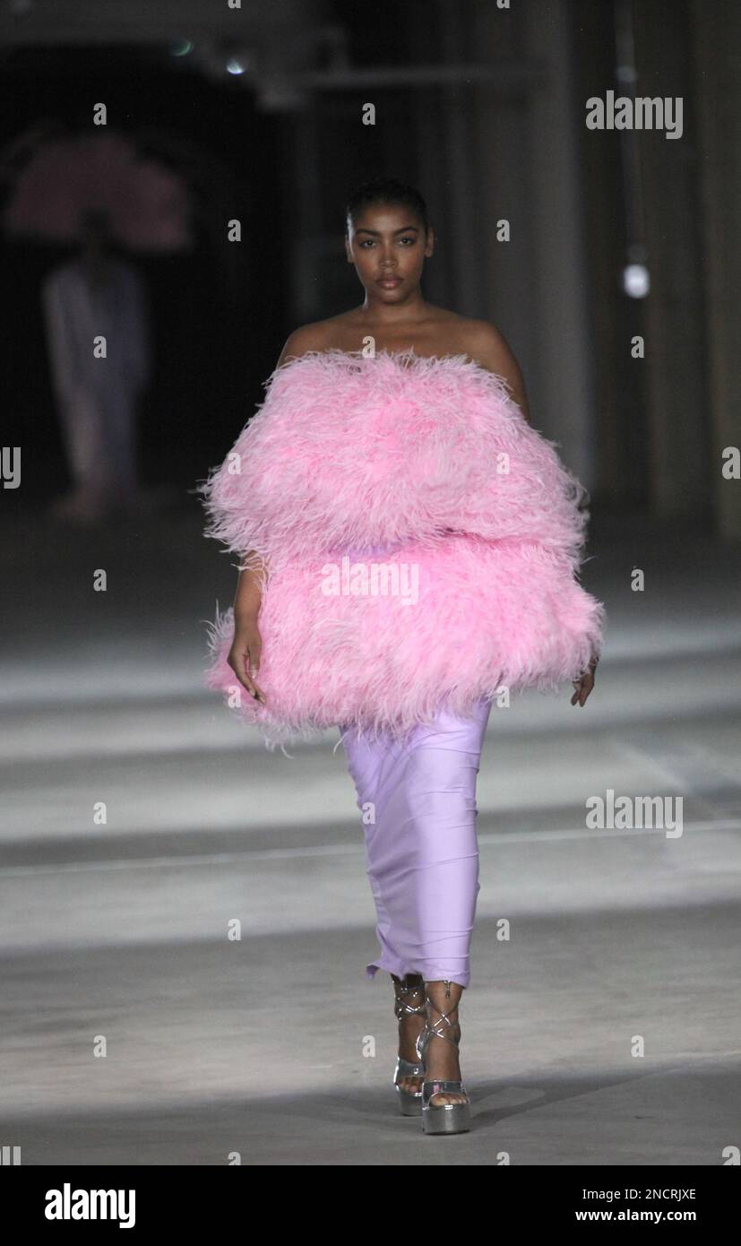 New York, USA. 14th Feb, 2023. (NEW) NYFW: Christian Cowan FW'23 Runway ...