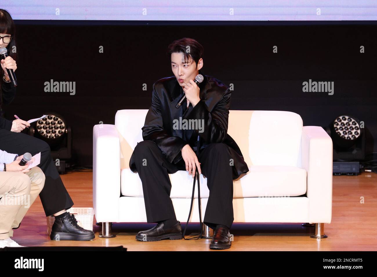 South Korean actor Choi Jin-hyuk attended a fan meeting in Taiwan, 12 ...