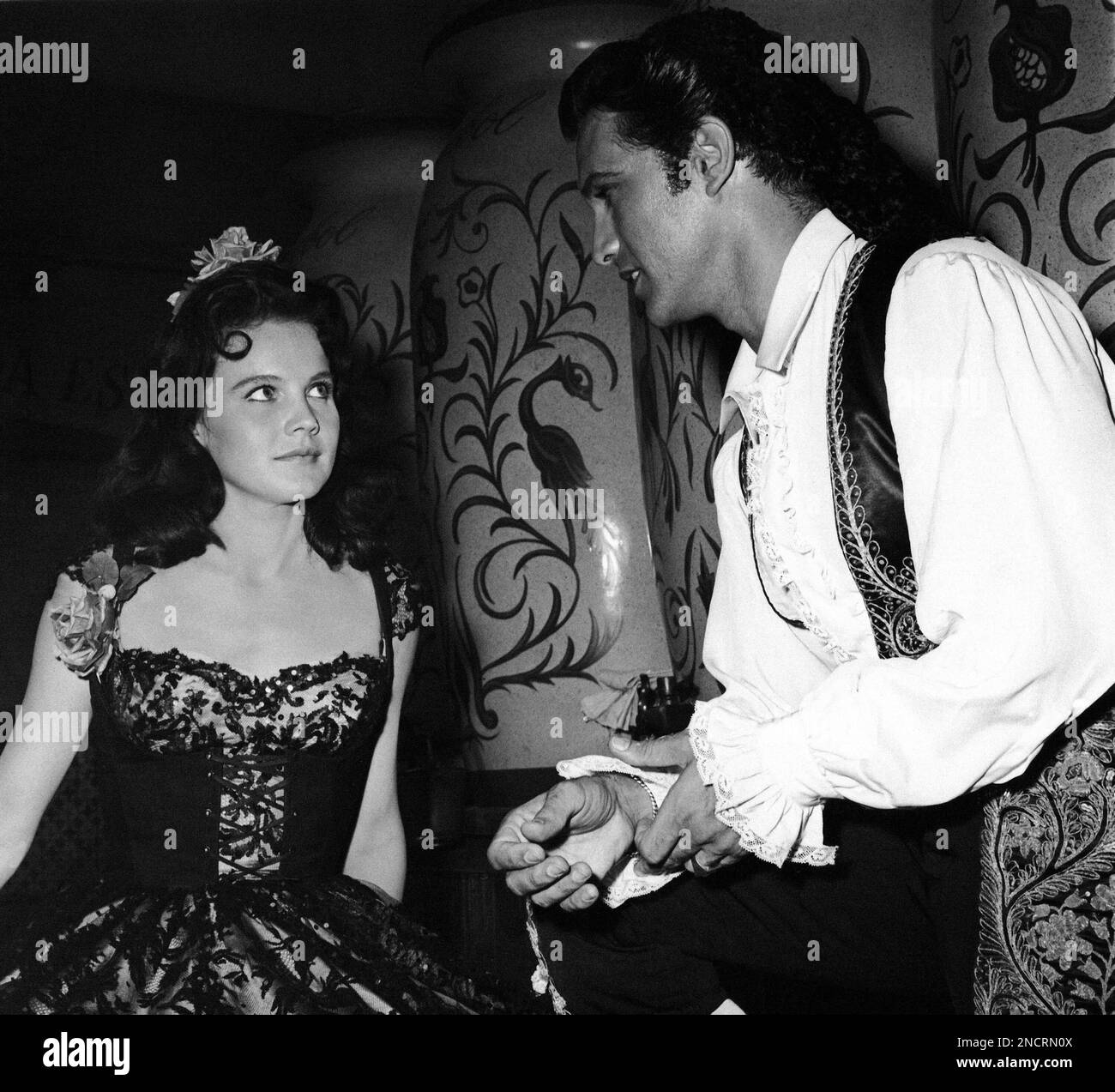 American screen actress Carroll Baker and Spanish actor Gustavo Rojo ...