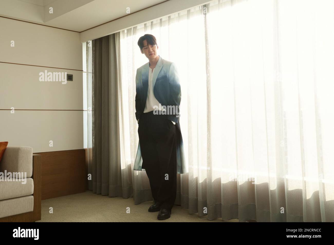 South Korean actor Choi Jin-hyuk accepted an interview in Taiwan, 11 ...