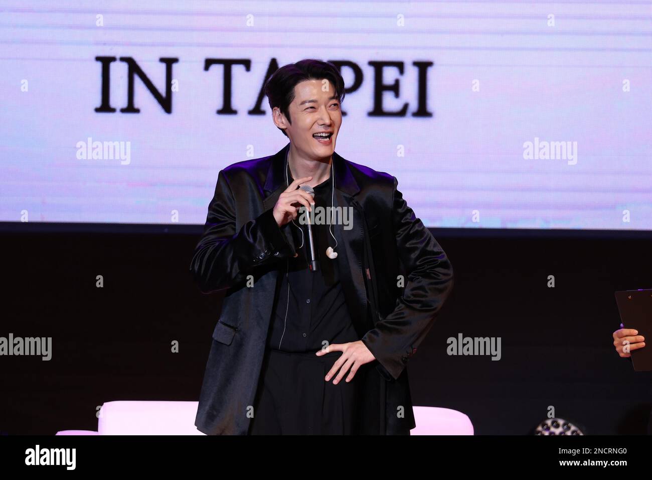 South Korean actor Choi Jin-hyuk attended a fan meeting in Taiwan, 12 ...