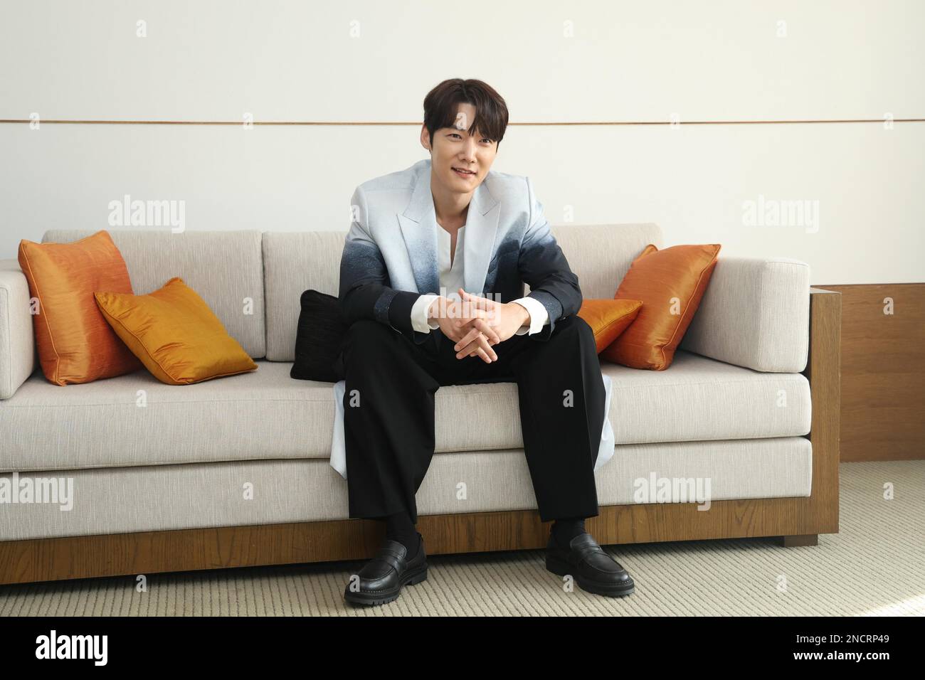 South Korean actor Choi Jin-hyuk accepted an interview in Taiwan, 11 ...