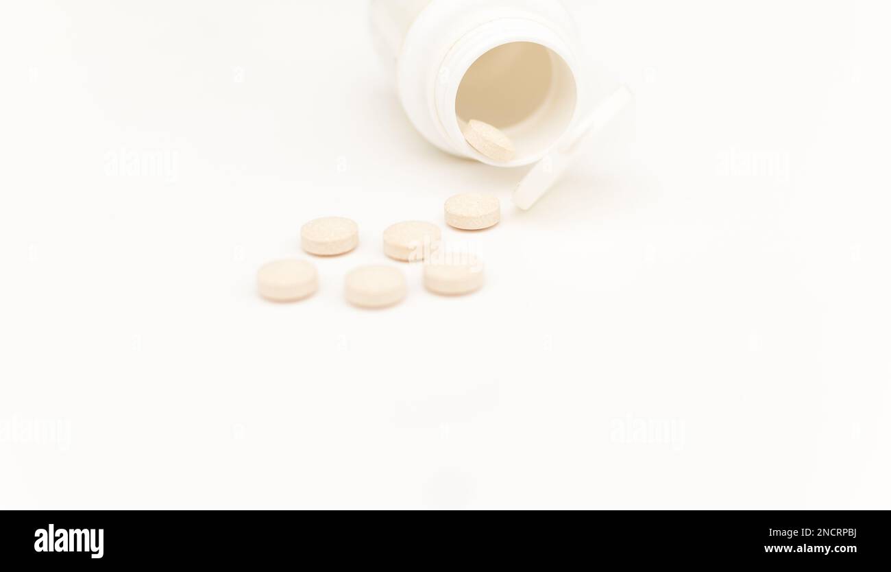 Tablets pill box tablet Cut Out Stock Images & Pictures - Alamy