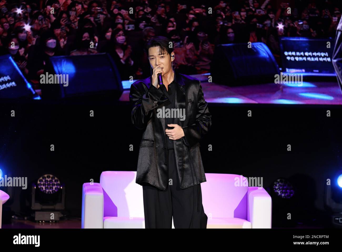 South Korean actor Choi Jin-hyuk attended a fan meeting in Taiwan, 12 ...