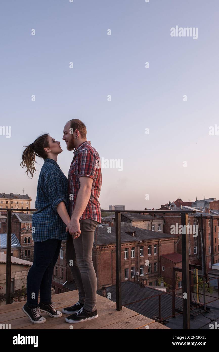 Date on roof top hi-res stock photography and images - Alamy