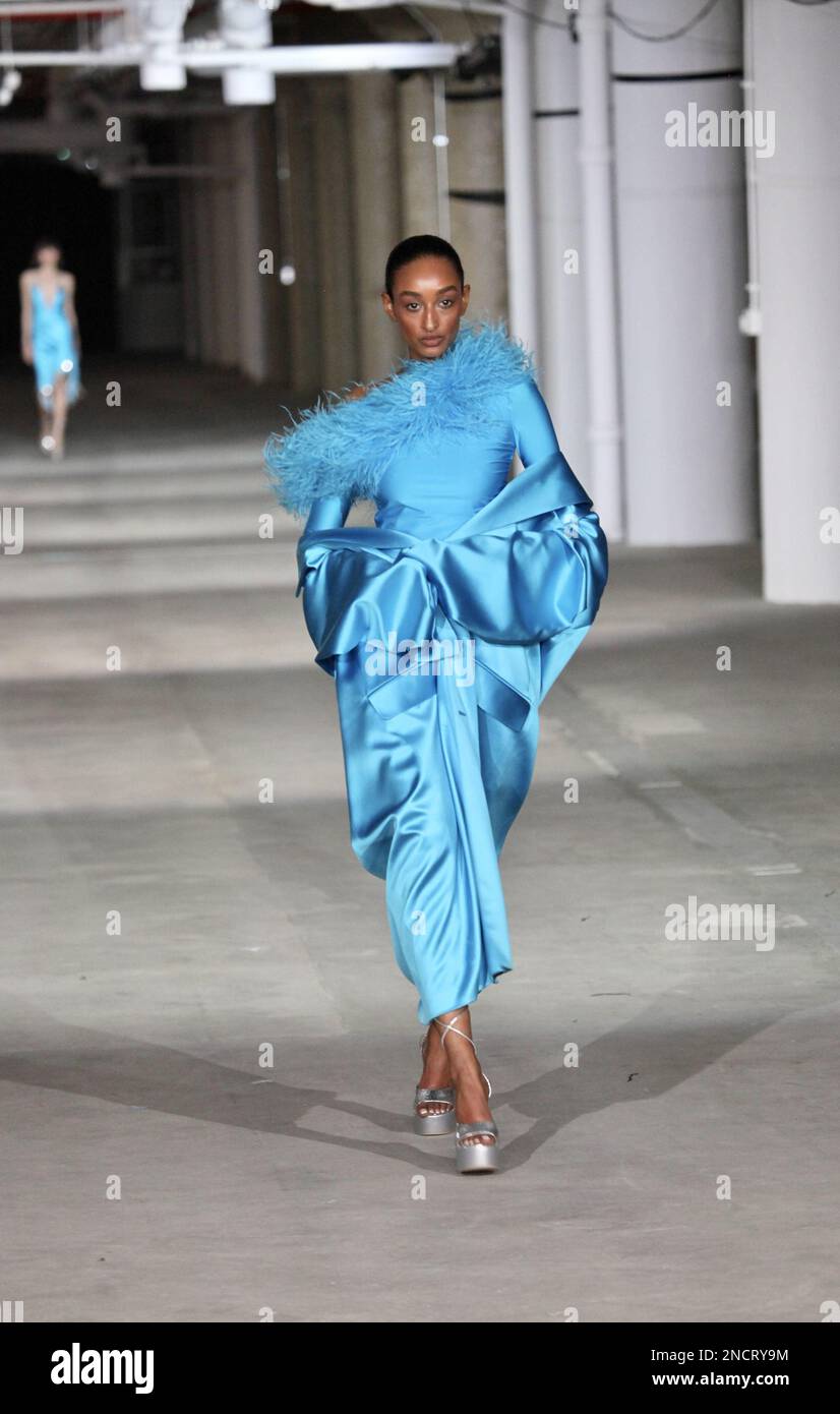 New York, USA. 14th Feb, 2023. (NEW) NYFW: Christian Cowan FW'23 Runway ...