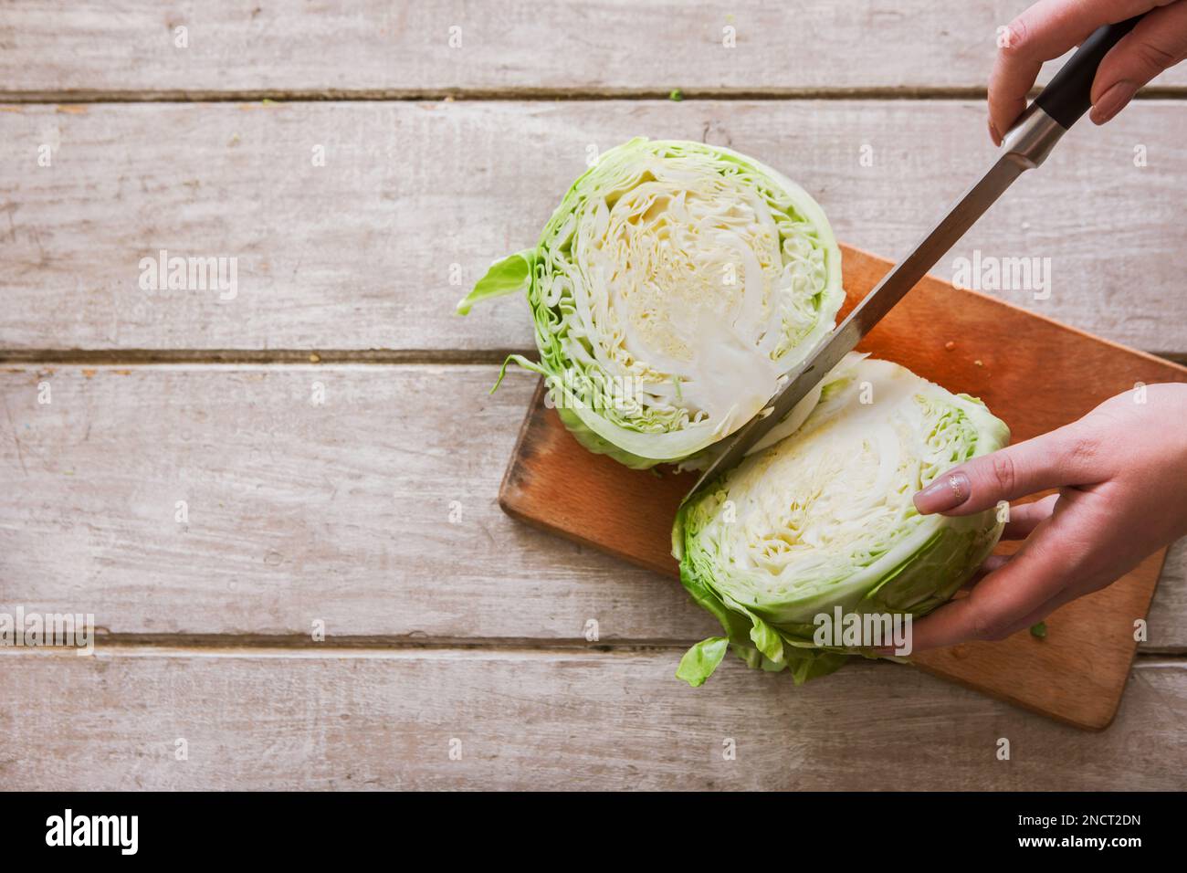 Cut into two parts hi-res stock photography and images - Alamy
