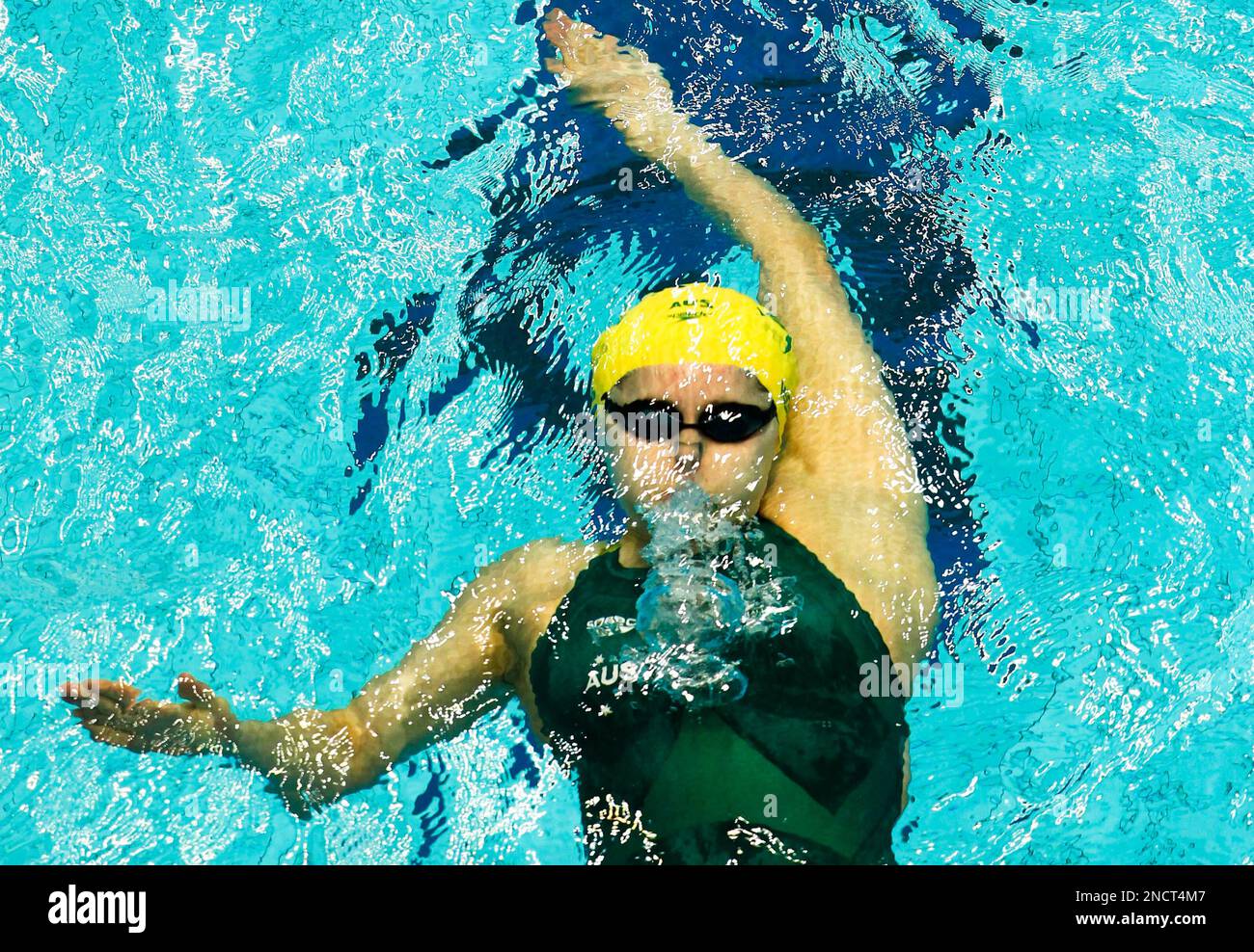 Australia's Belinda Hocking swims a women's 200 meters backstroke heat ...