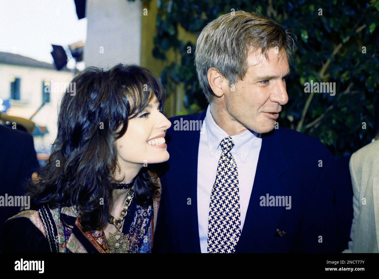 Harrison Ford, star of the film “The Fugitive, arrives with leading ...