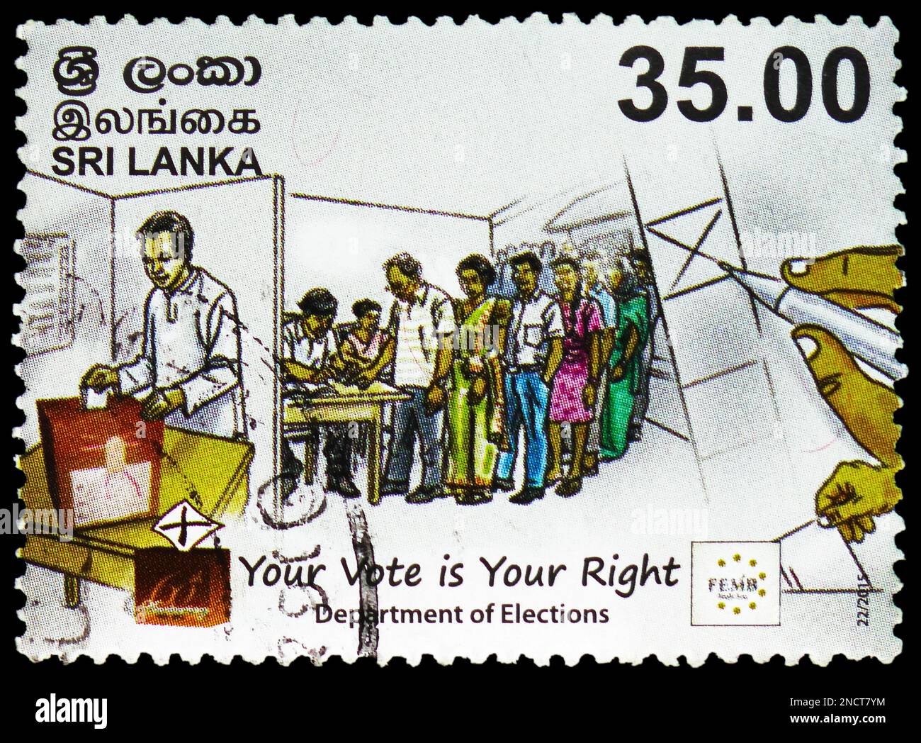 Sri lanka postal department hi-res stock photography and images - Alamy