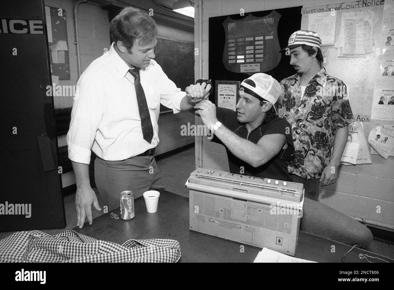 New York City Transit Police Officer Jeremiah Lyons has his gold watch ...