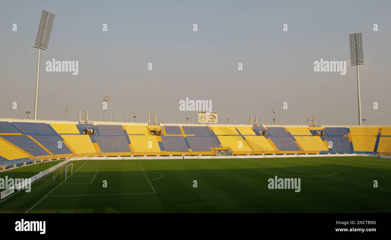 Al Gharafa soccer stadium is one of the five dedicated for the January ...