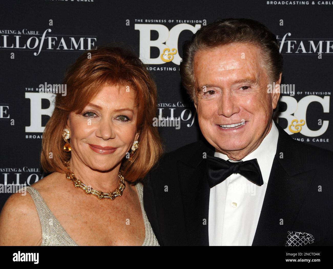 TV personality Regis Philbin and his wife Joy Philbin attend the 20th ...