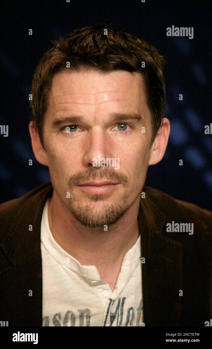 Actor Ethan Hawke poses for a portrait Tuesday, Oct. 26, 2010 in New ...