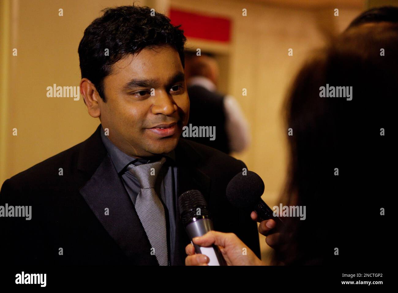 Indian artist AR Rahman arrives at The Asian Awards at Grosvenor House ...