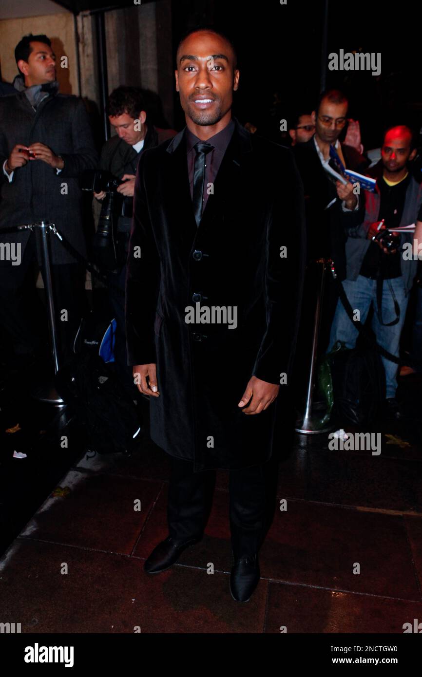 British artist Simon Webb arrives at The Asian Awards at Grosvenor ...