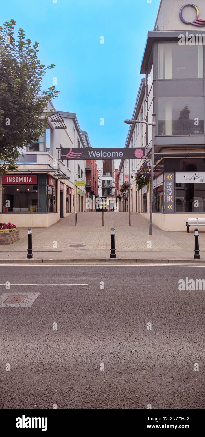 Quayside shopping center in County Sligo Stock Photo - Alamy