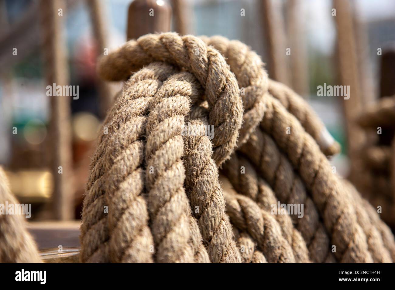 Strong wooden pole hi-res stock photography and images - Alamy