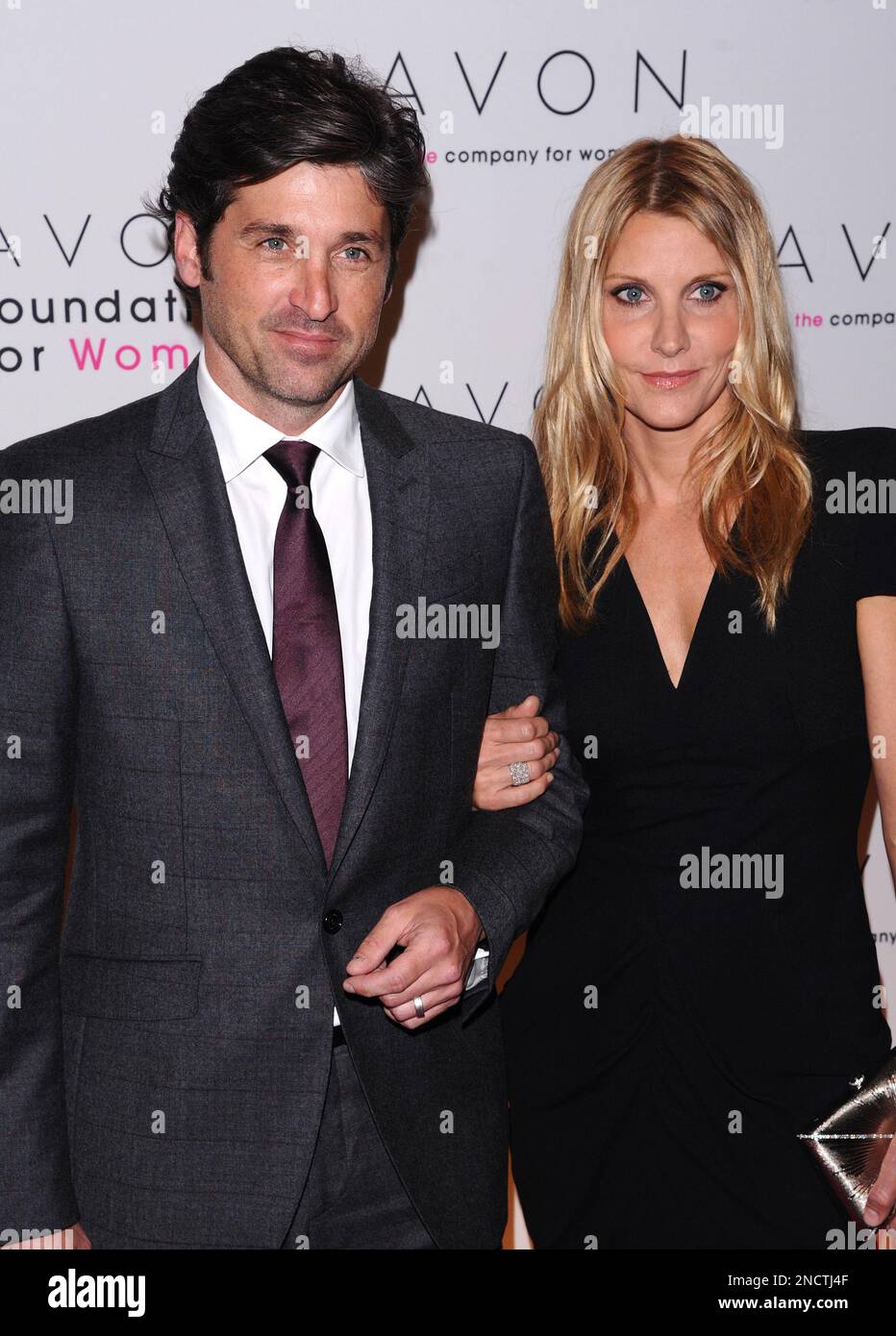 Actor Patrick Dempsey and Jill Dempsey attend the 10th Annual Avon ...