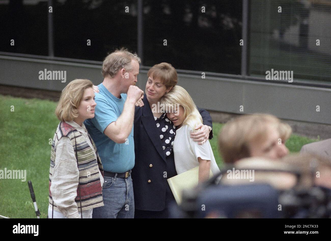 Some unidentified plaintiffs in the trial over the Exxon Valdez ...