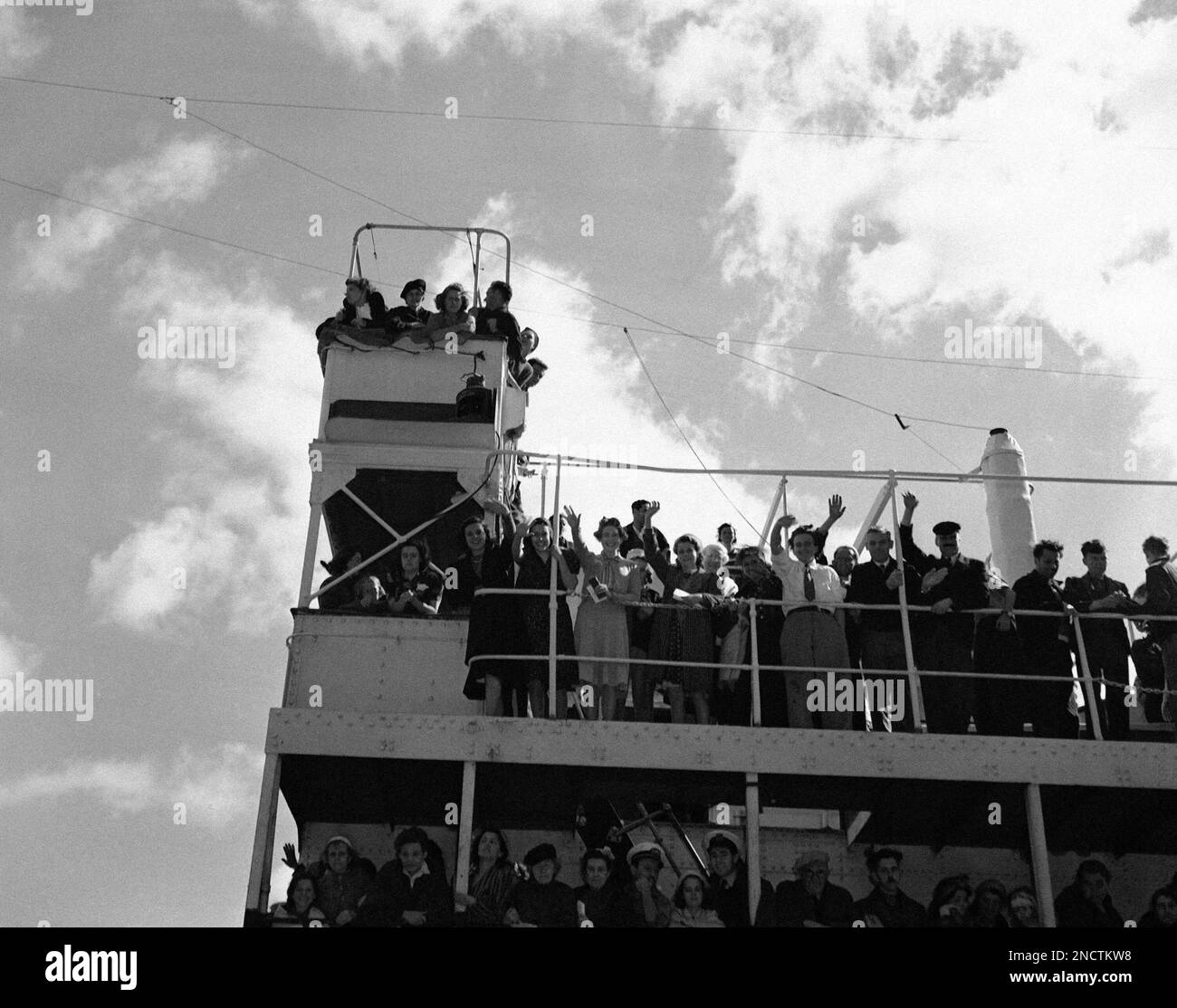 British liner Athenia survivors arrived at Halifax of Nove Scotia, on ...