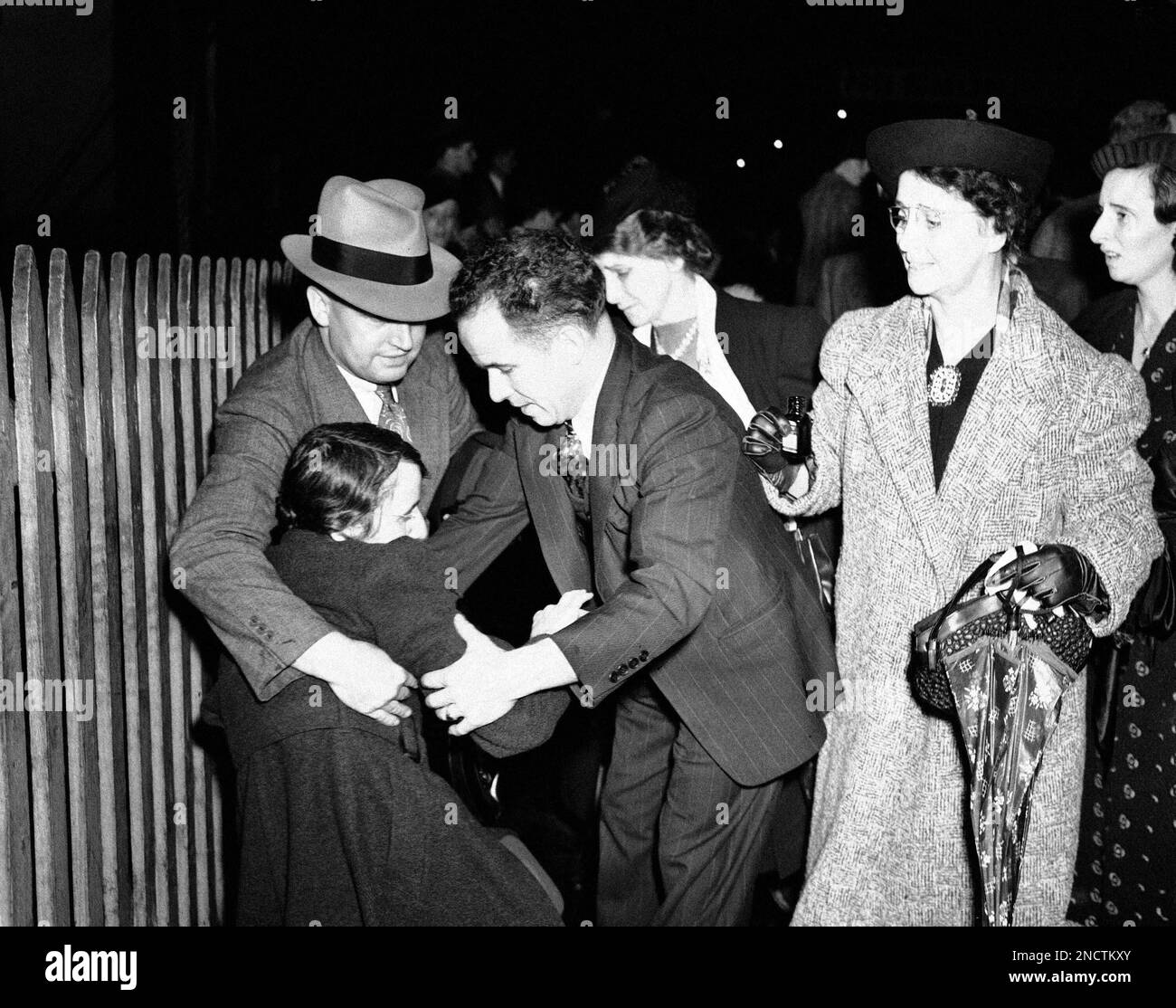 A woman survivor of the Athenia, British ship which was torpedoed on ...