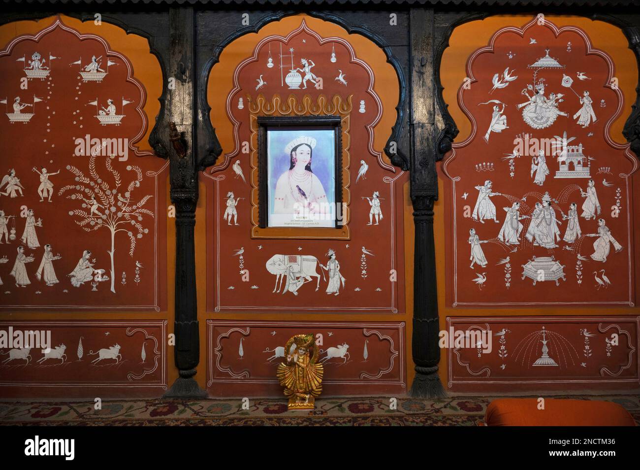 INDIA, MAHARASHTRA, PUNE, September 2022, Replica of Mastani Mahal ...