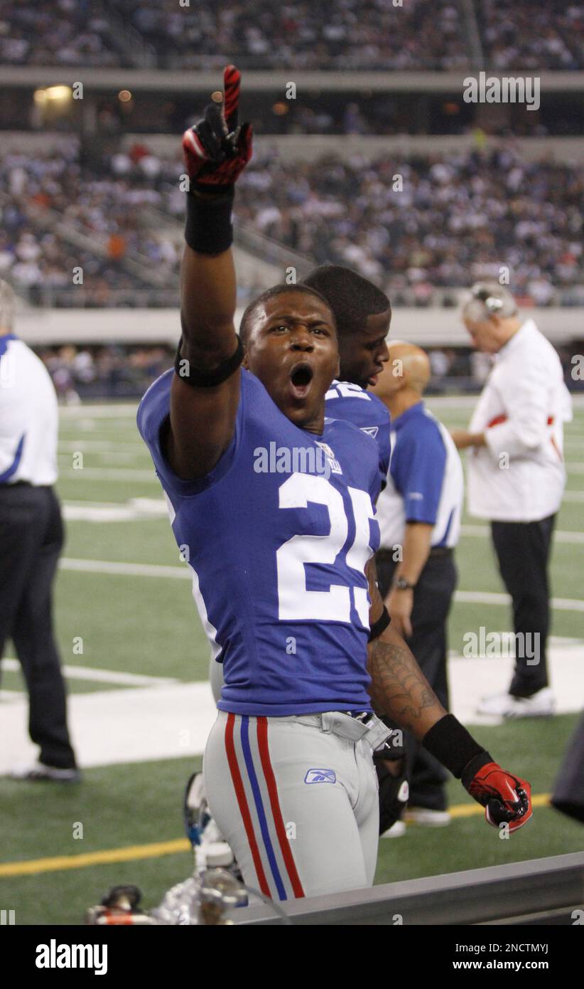 New York Giants cornerback Bruce Johnson (25) during an NFL football ...