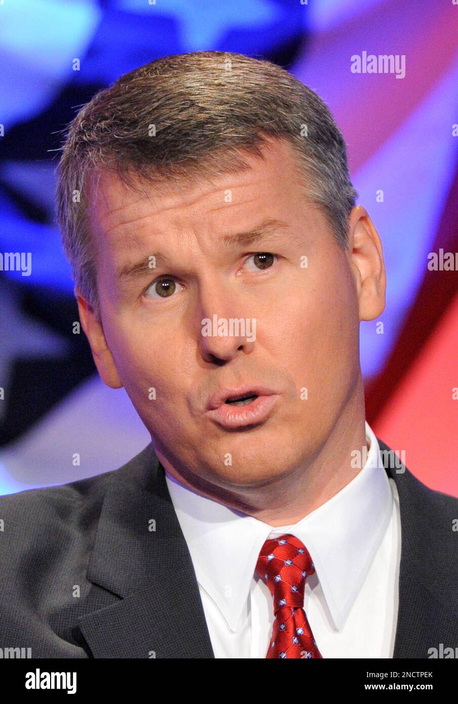 This photo taken Sunday, Oct. 10, 2010 shows Republican Rob Woodall, a ...