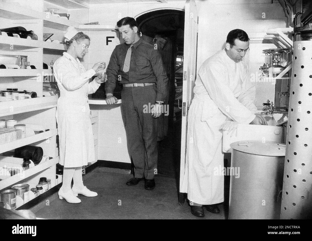 The first hospital train built by British workers for the U.S. Army ...