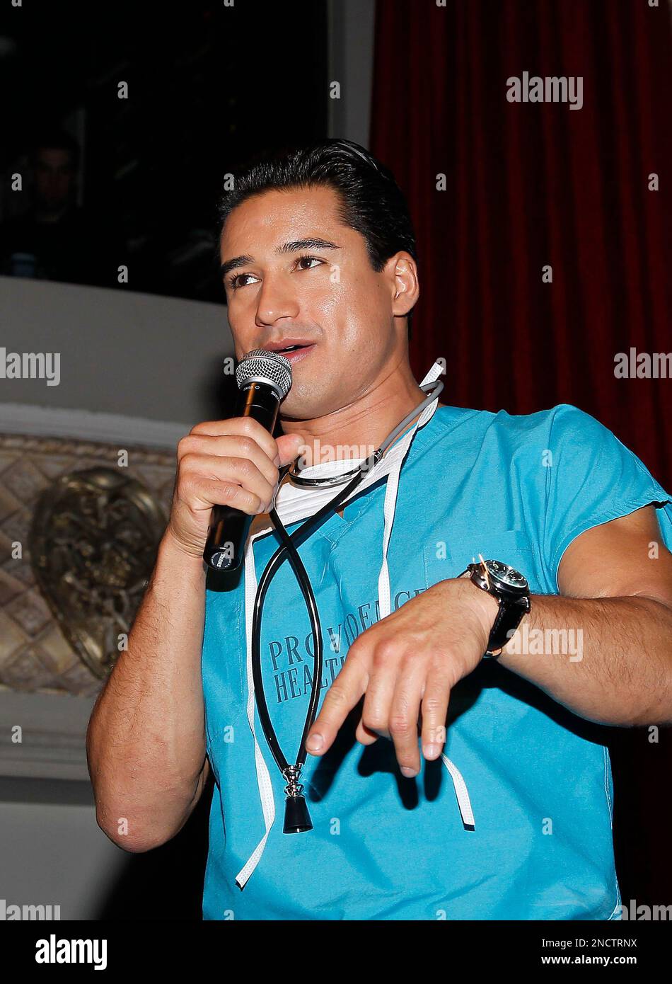 Actor Mario Lopez emcees the 4th annual Party City Halloween Bash at ...