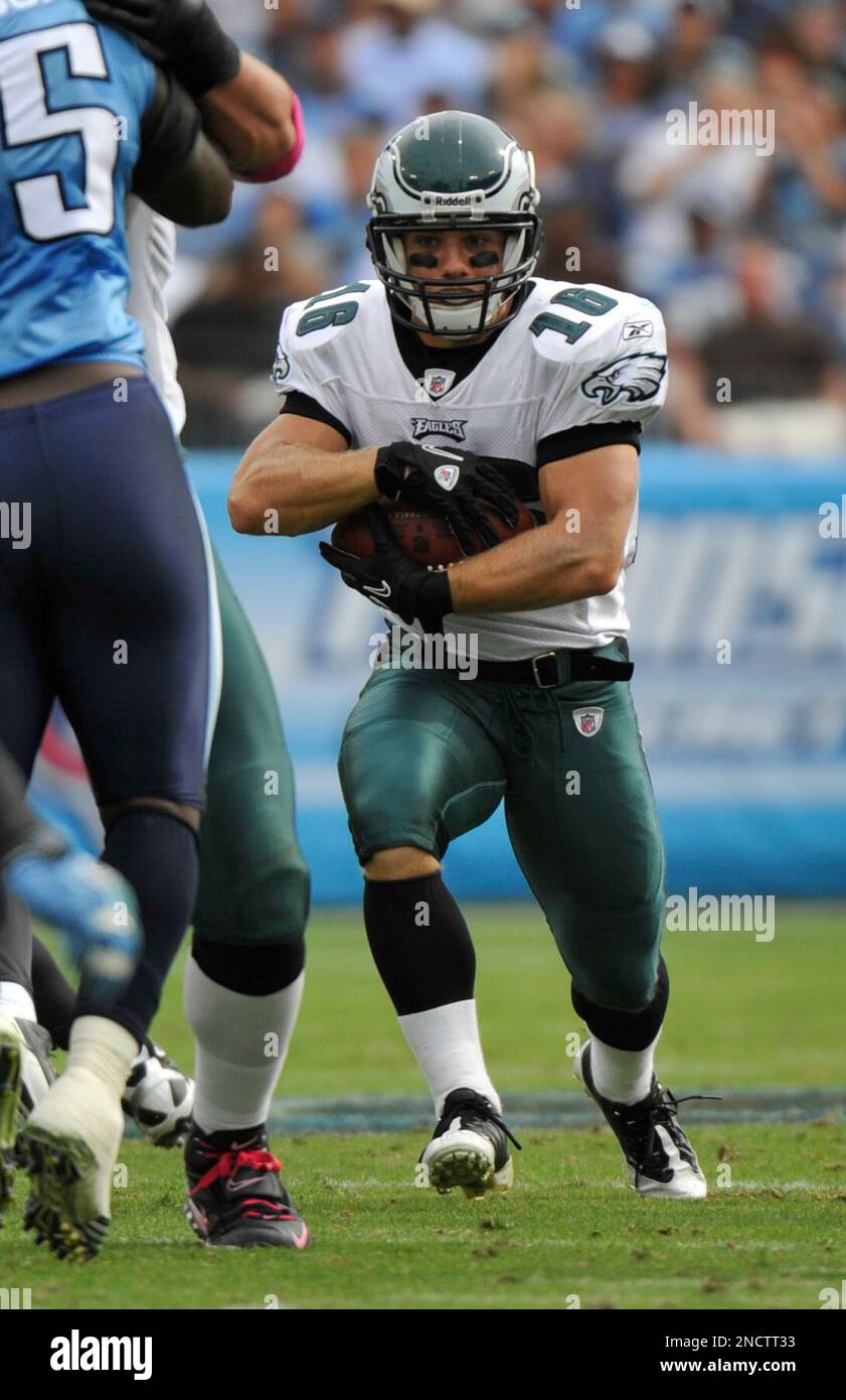 Philadelphia Eagles wide receiver Chad Hall (16) plays against the ...