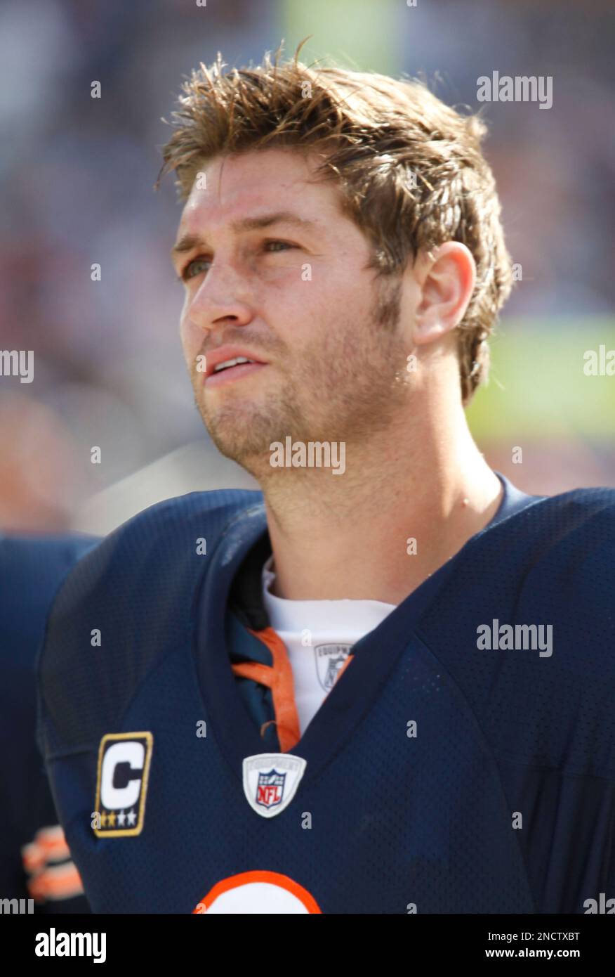 Chicago Bears Quarterback Jay Cutler In The First Half Of An Nfl