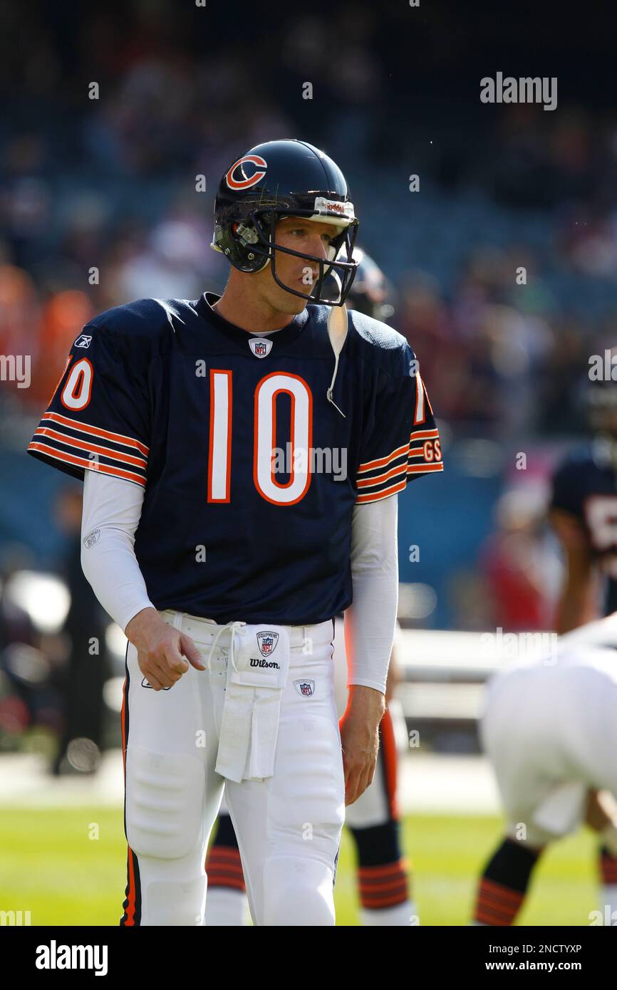 Chicago Bears quarterback Todd Collins (10) is seen before an NFL ...