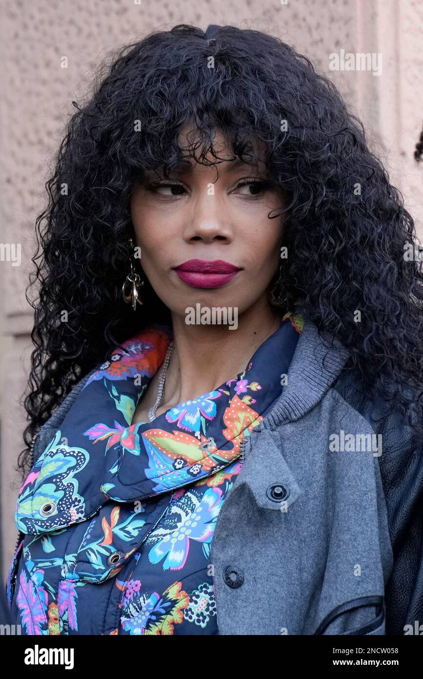 Marysthell Polanco, one of the girls who attended the parties, arrives ...