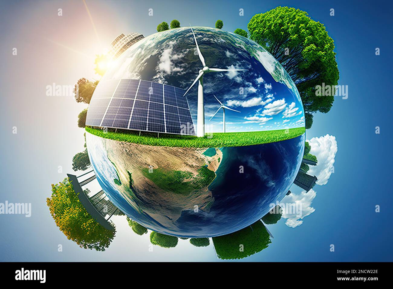 Renewable sources of energy: wind, solar, and hydroelectric can help ...