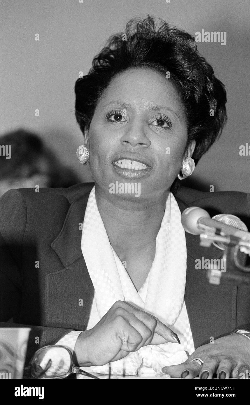 Jacqueline Jackson, wife of Jesse Jackson who is a candidate for the ...