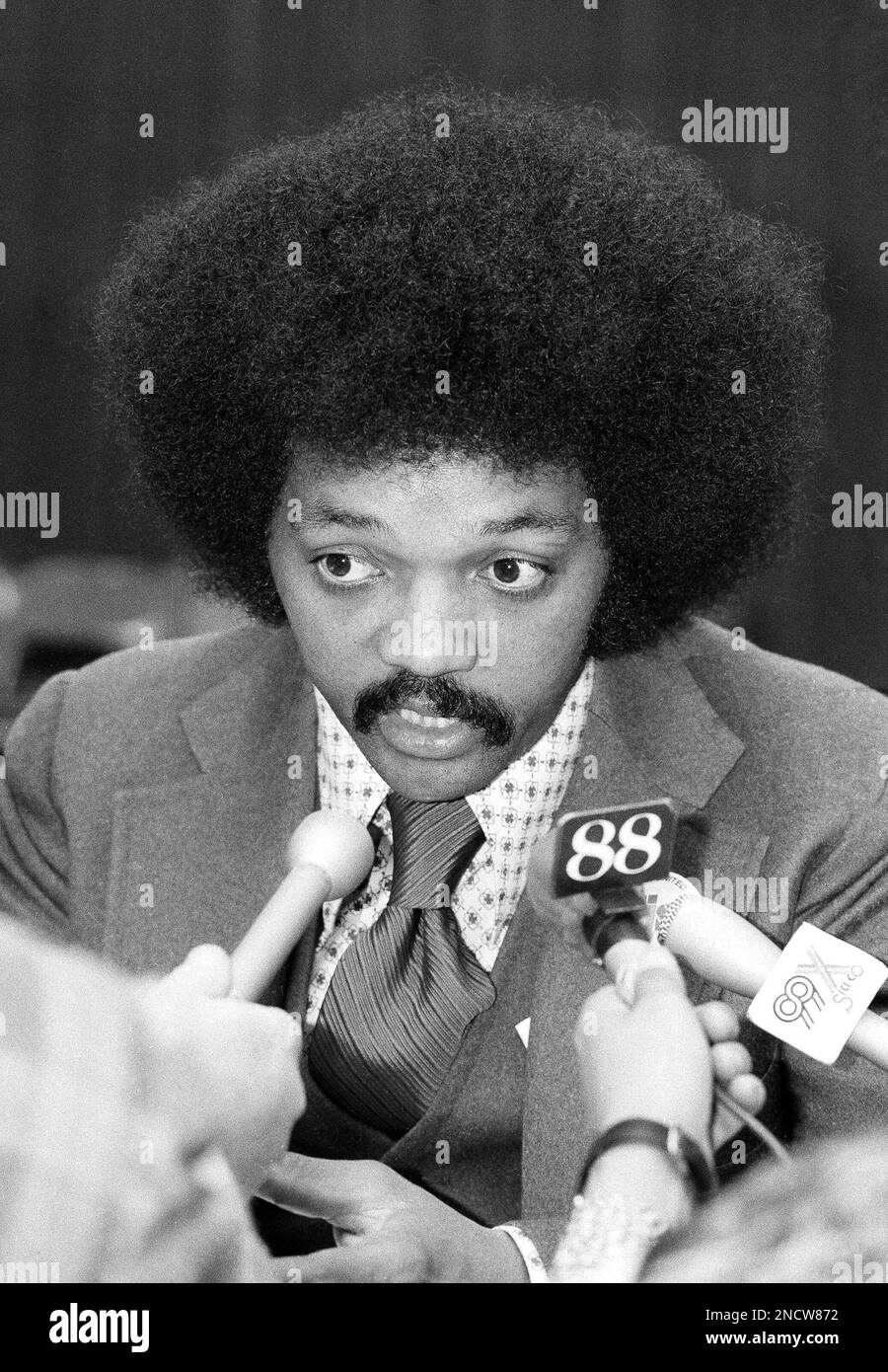 Rev. Jesse Jackson head of Operation: PUSH holds a press conference at ...