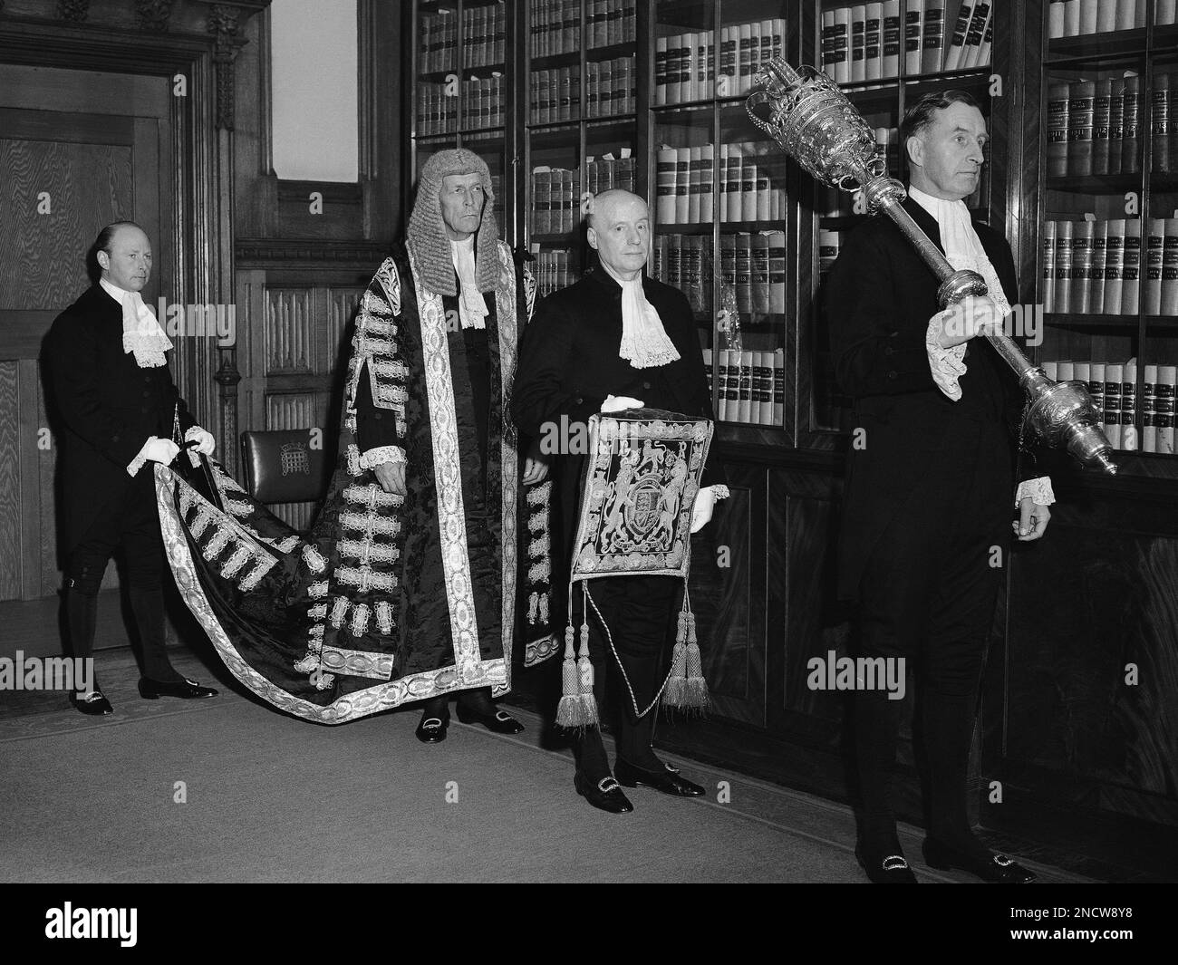 Sir William Jowitt, newly appointed Lord Chancellor succeeds Sir John ...