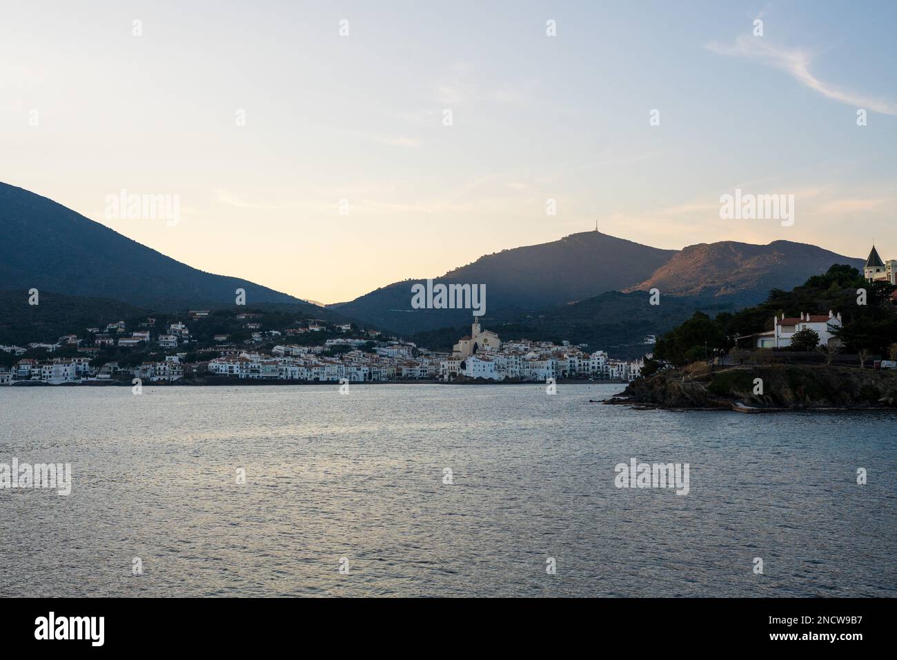 Panoramic view seafront cadaques hi-res stock photography and images ...
