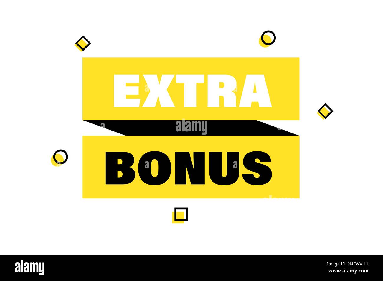 Extra bonus icon. Marketing concept. Business success Stock Vector ...